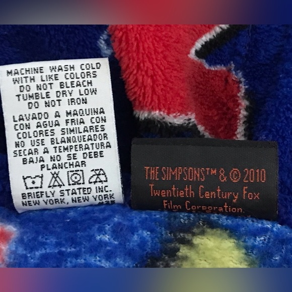 Simpsons | Other | Rare Homer Simpson Lazy Fleece Plush Wrappie Lounge ...